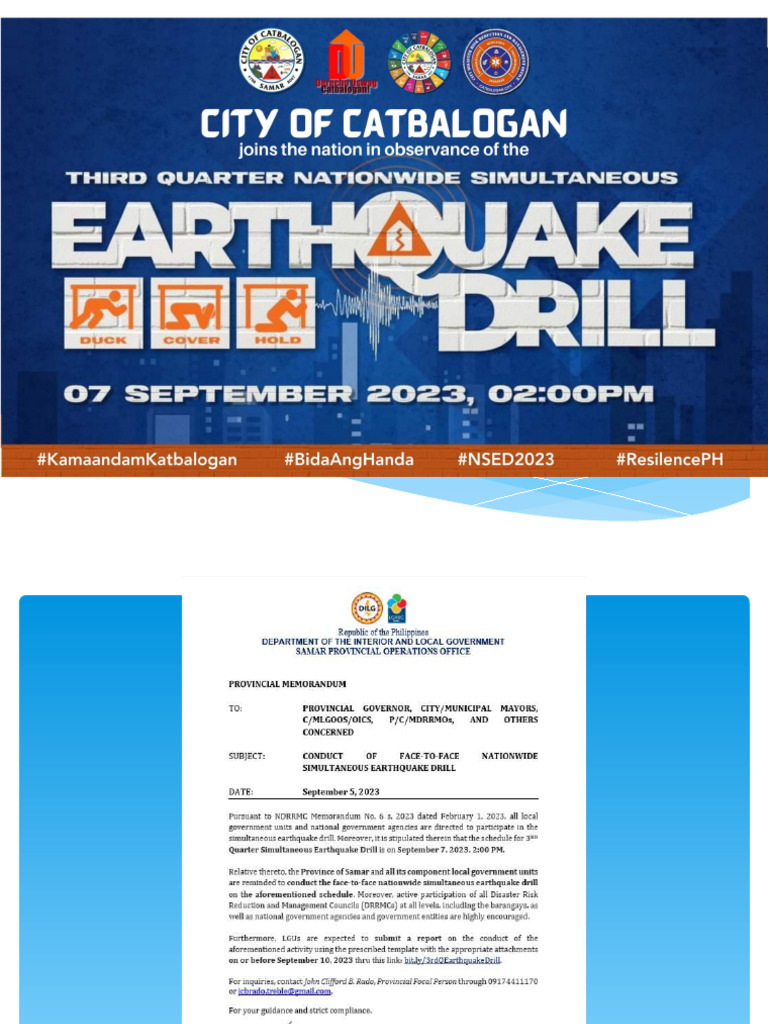 3rd Quarter NSED Orientation of Safety Officers | PDF