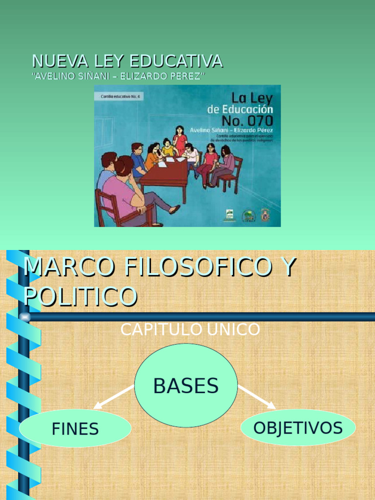 Ley 070. | PDF