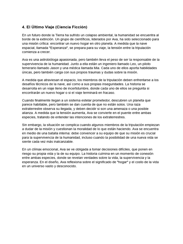 El Último Viaje | PDF