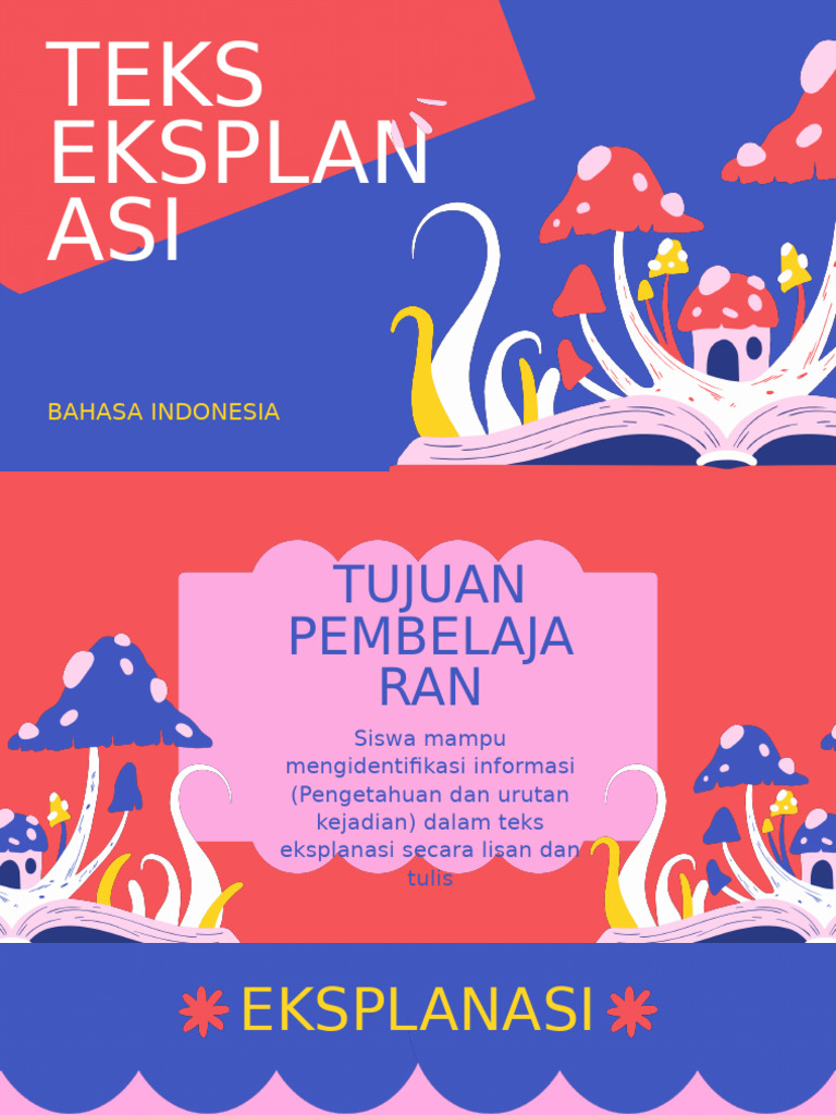 Teks Eksplanasi | PDF