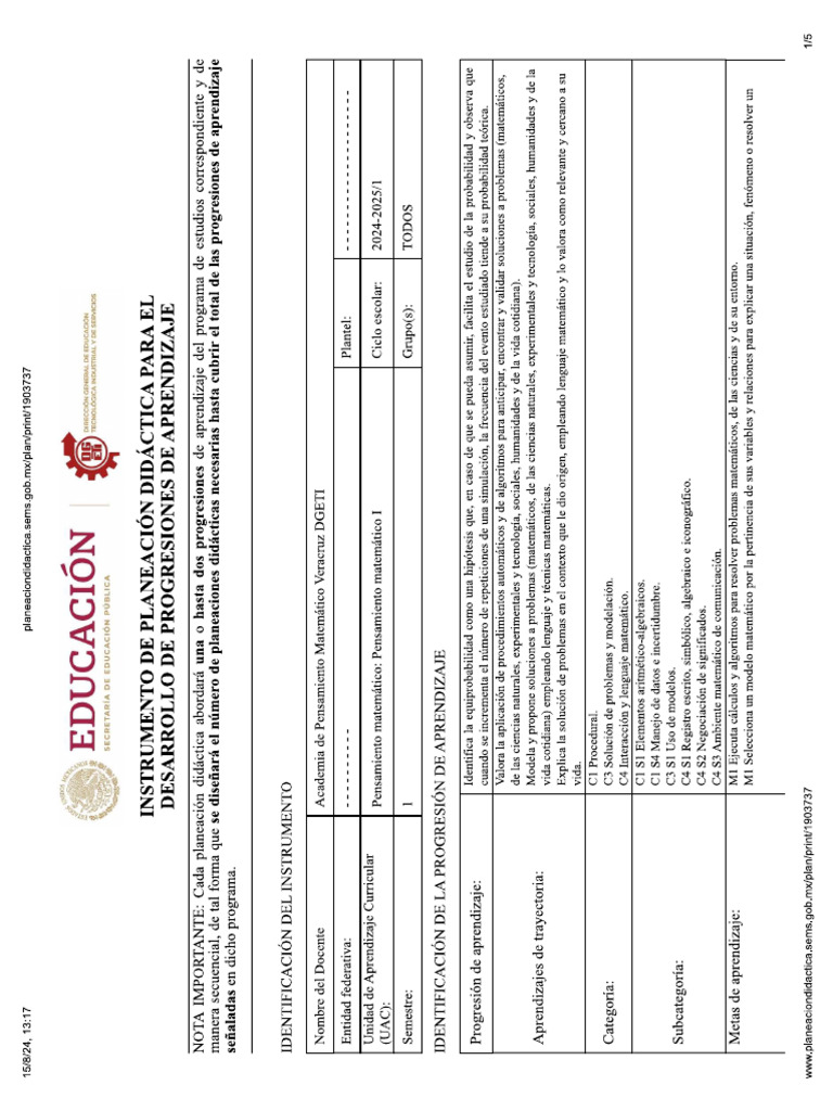 CBTIS_030_ PROGRESIÓN_03_PM1 (1) | PDF