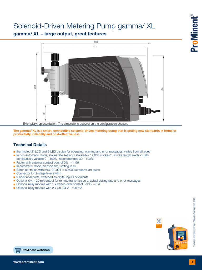 Flyer Gamma XL en | PDF