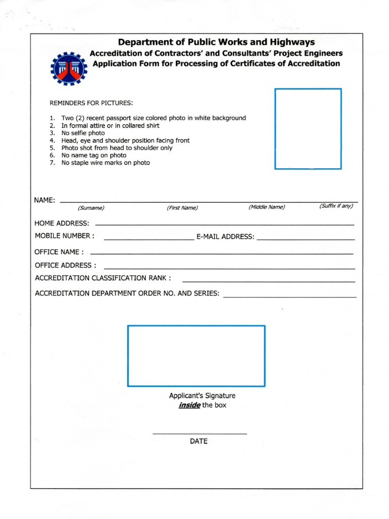 Application Form for Issuance of Certificate-11 | PDF