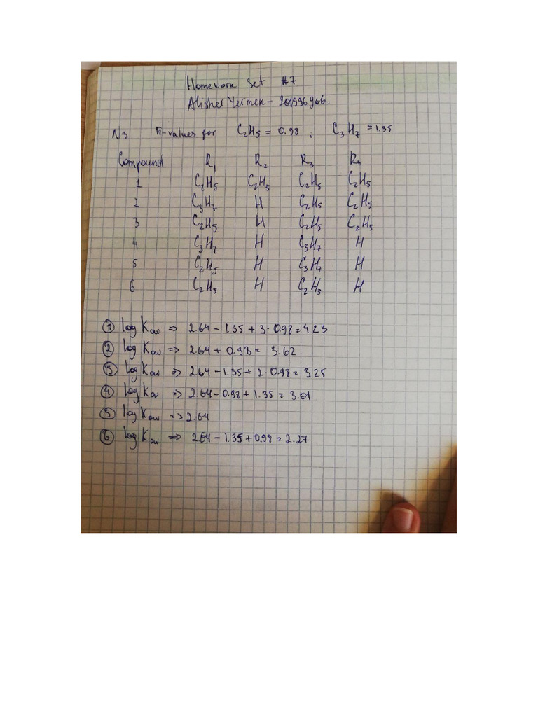 Homework Set #6 | PDF