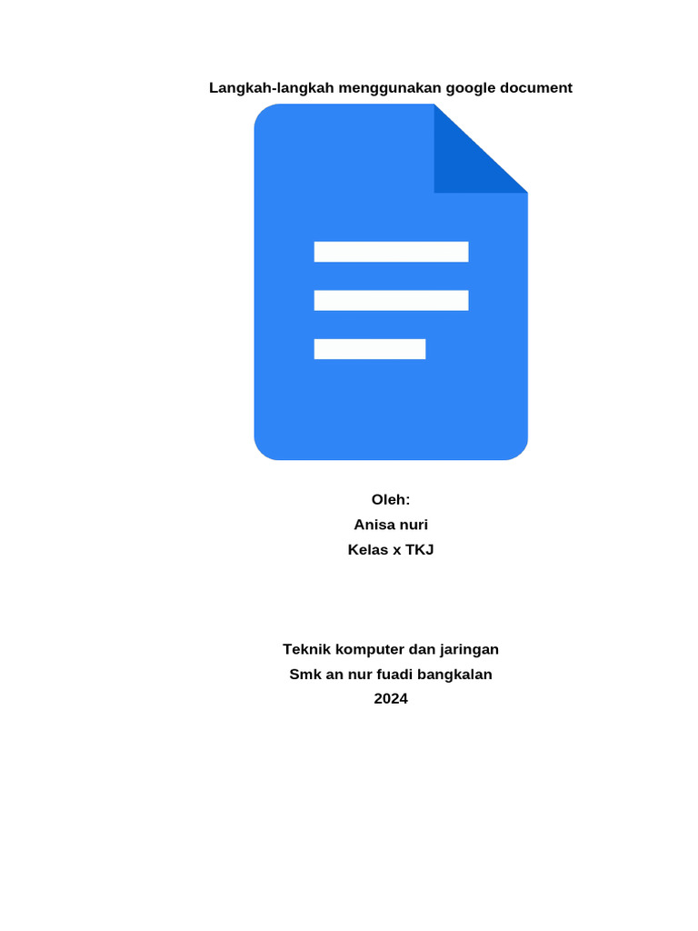 Langkah-Langkah Menggunakan Google Document | PDF