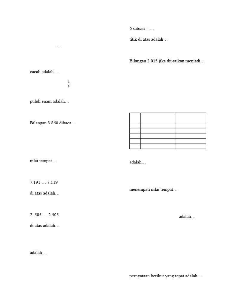 UH Mat 1 | PDF