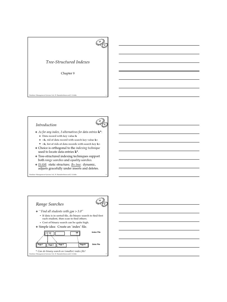 Ch10 Tree Index | PDF | Database Index | Information Retrieval