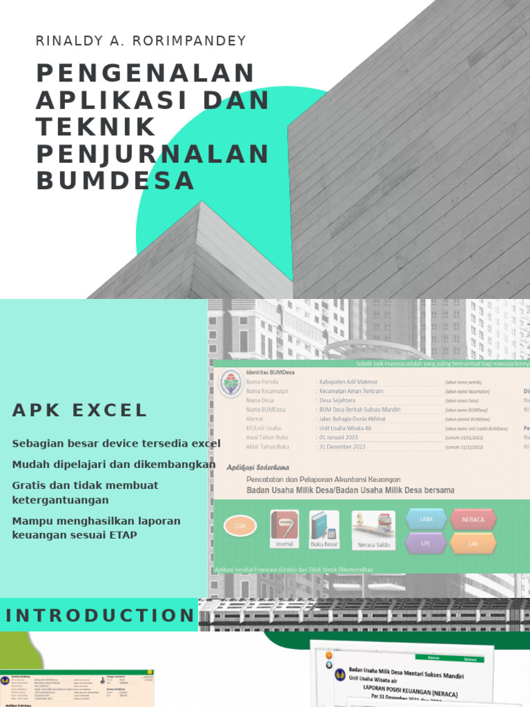 Pengenalan Pelaporan Bumdes | PDF