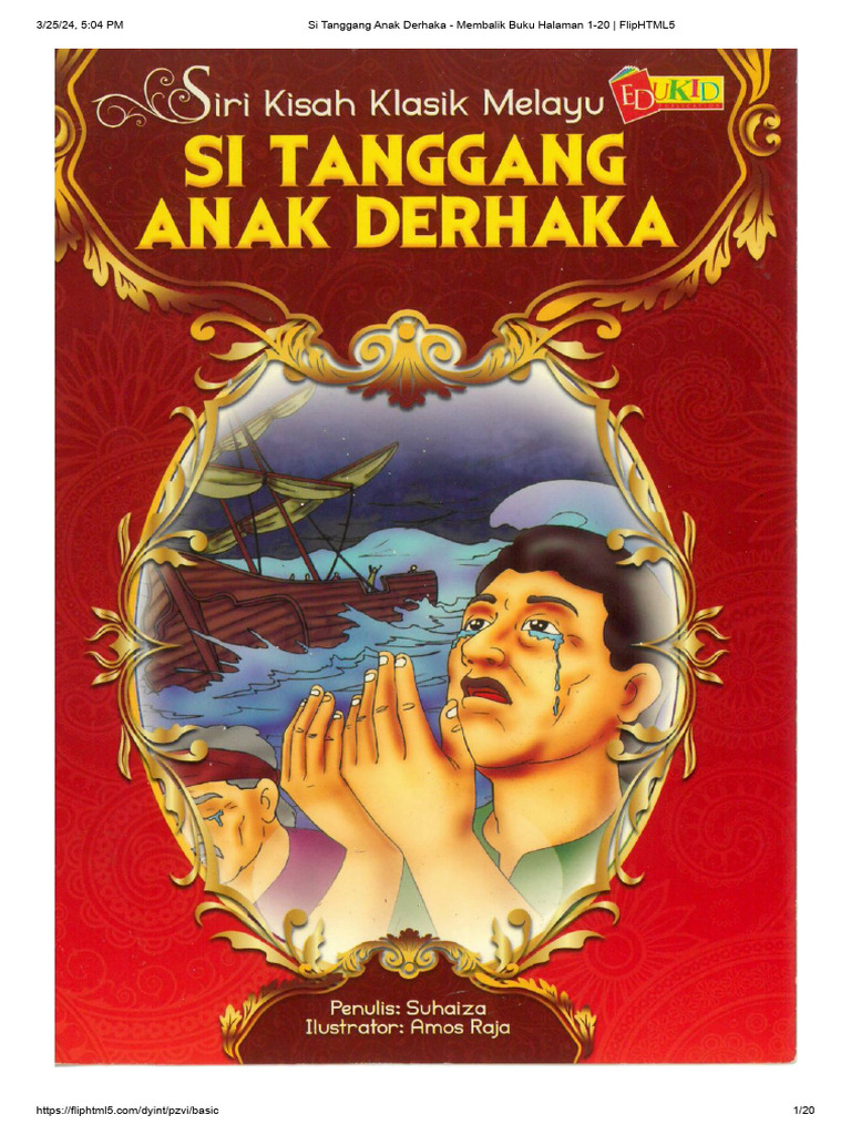 Si Tanggang Anak Derhaka - Membalik Buku Halaman 1-20 _ FlipHTML5 | PDF