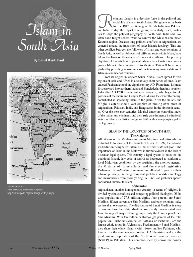 Islam in South Asia | PDF