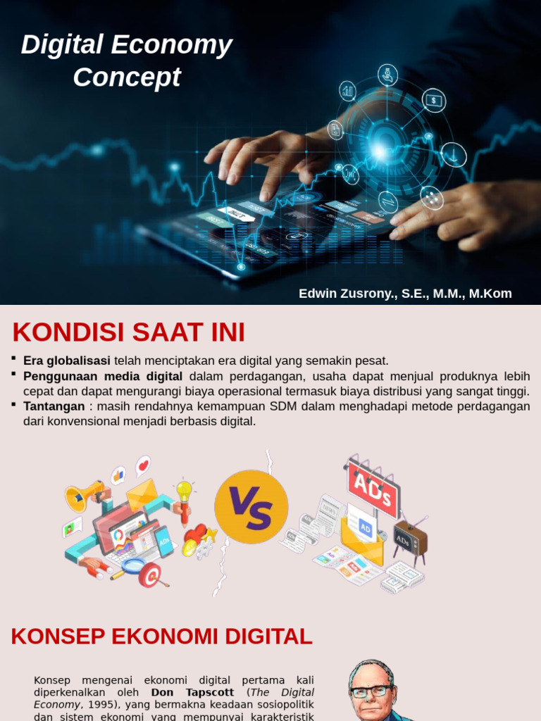 Digital Economy Concept | PDF