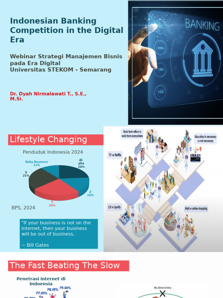 Indonesian Banking Competition In The Digital Era Dyah Nirmalawati Pdf