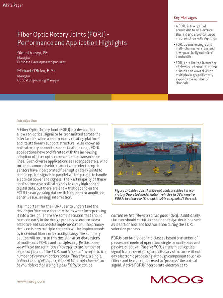 MS3324 FORJ White Paper | PDF