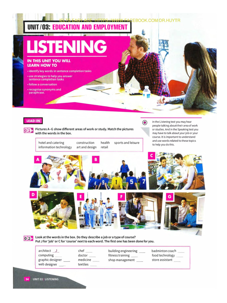 Mindset 1_U3_Listening | PDF