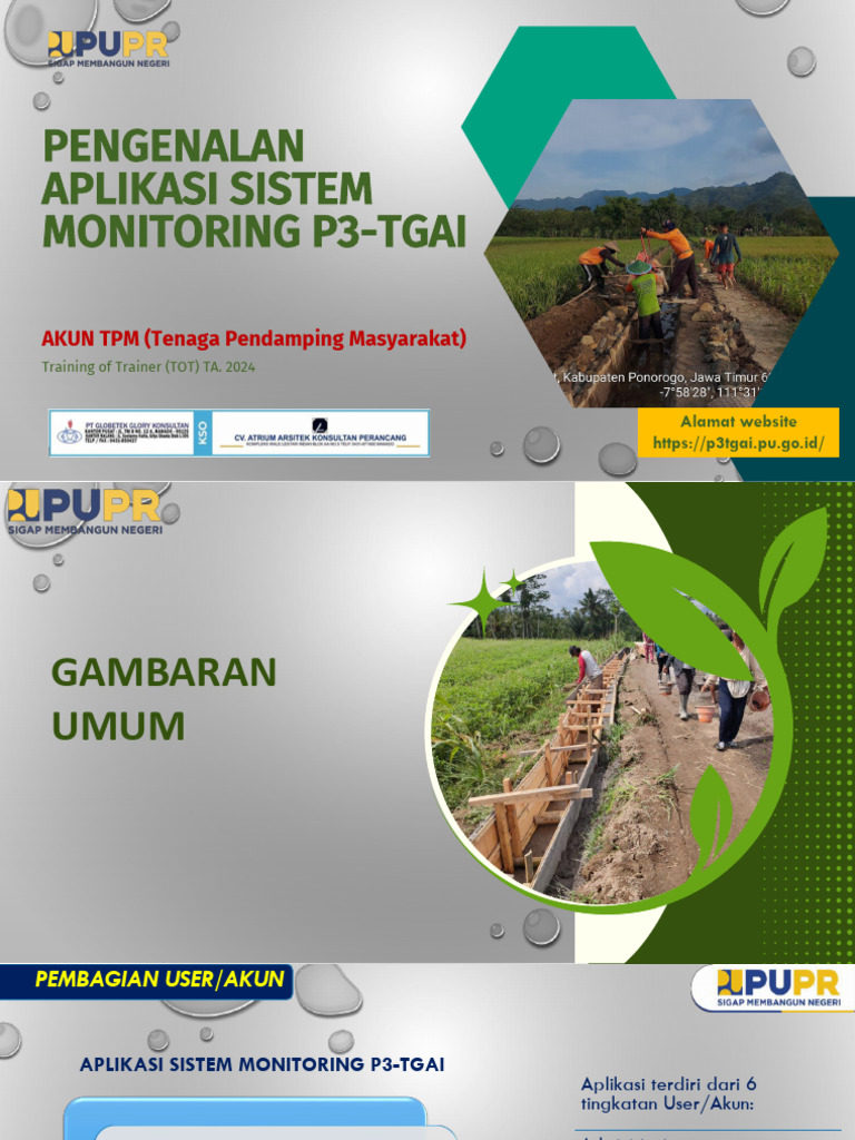 5 Panduan Aplikasi P3-Tgai - Akun Tpm-2024 - 1 | PDF