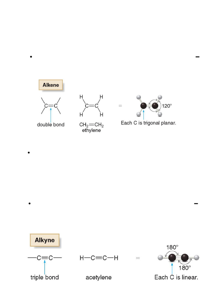 LECTURE Alkenes and Alkynes | PDF