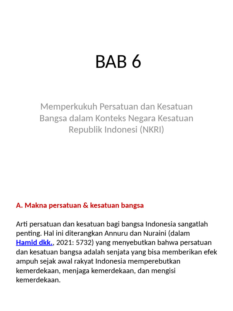 Bab 6 Kel 6 (PKN) | PDF