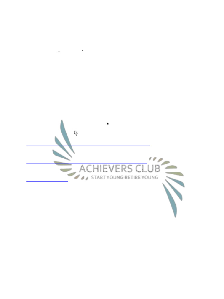 JD - Achievers Organisation | PDF | Career & Growth | Finance & Money ...