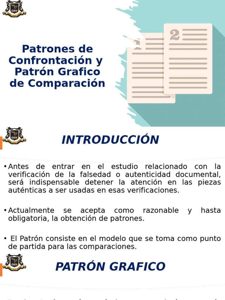 Patrones de Confrontación y Patrón Grafico | PDF