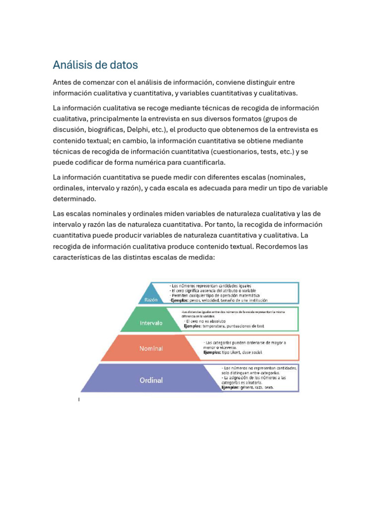 Análisis de datos | PDF