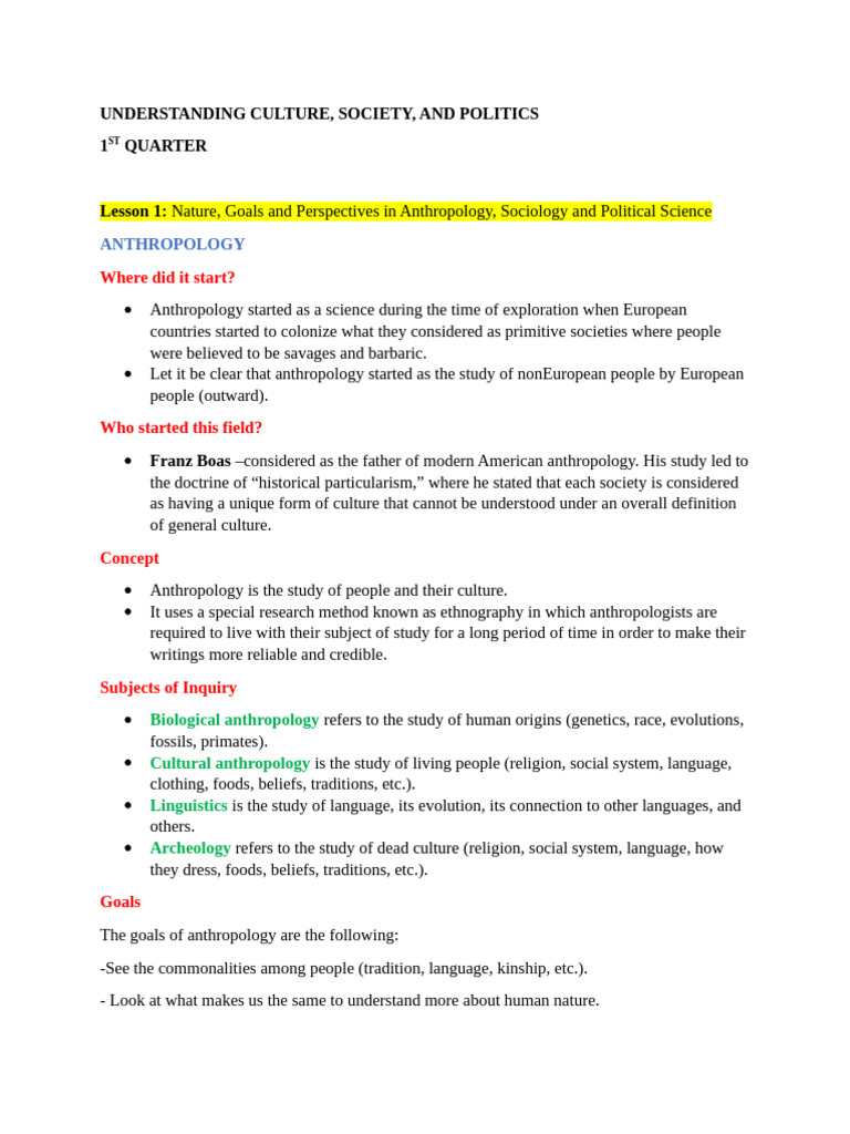 Ucsp Key Pointers | PDF