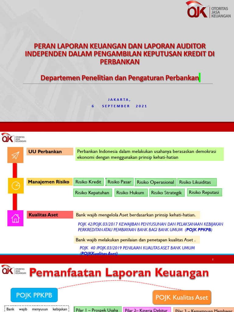 Materi Ibu Patricia - OJK | PDF