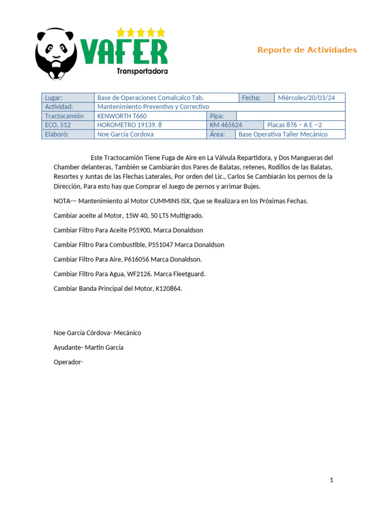 Vafer Reporte 2 | PDF | Technology & Engineering