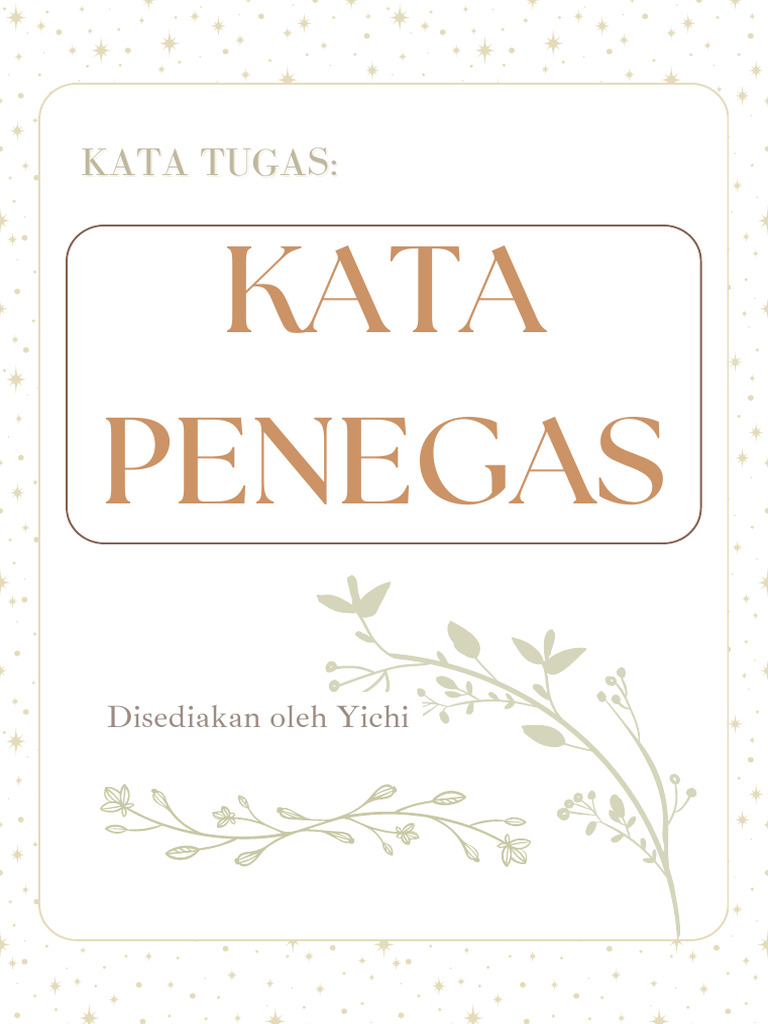 KATA PENEGAS Free | PDF