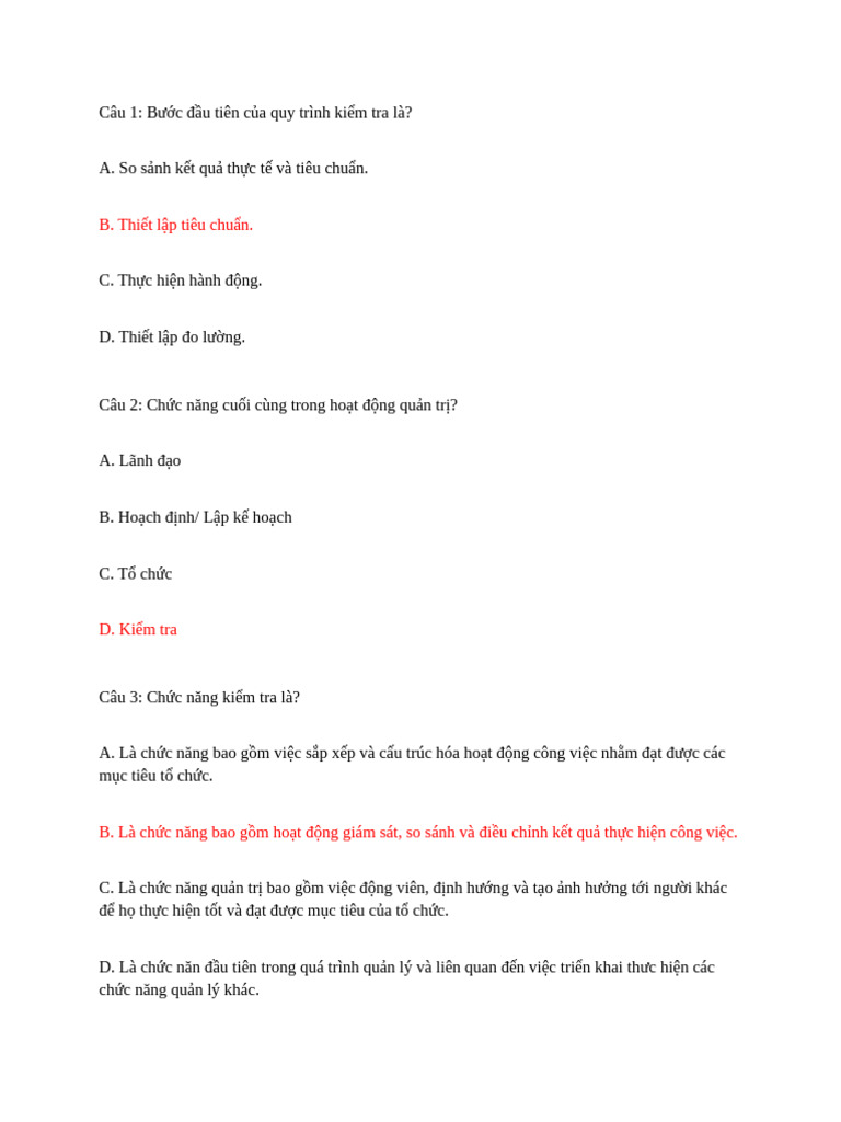 QTH Chương 7 | PDF