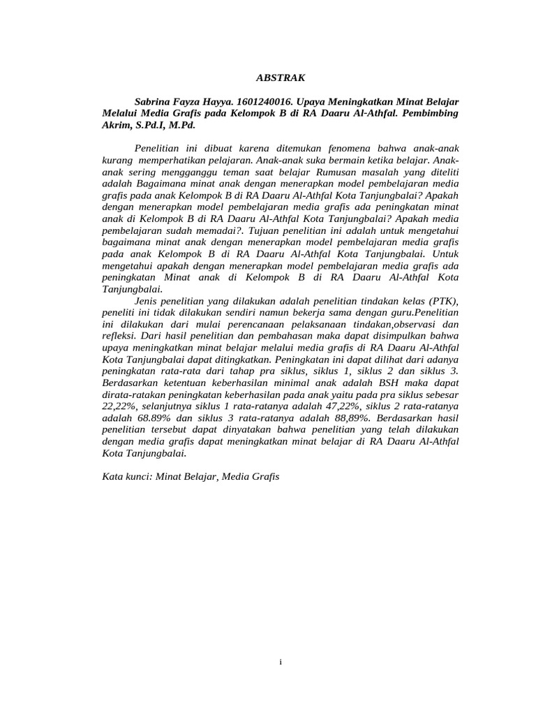 Abstrak | PDF