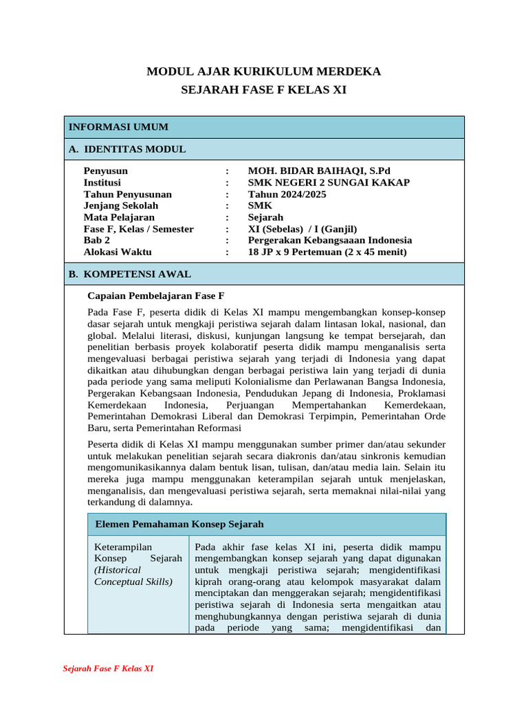 Modul Ajar Bab 2 | PDF