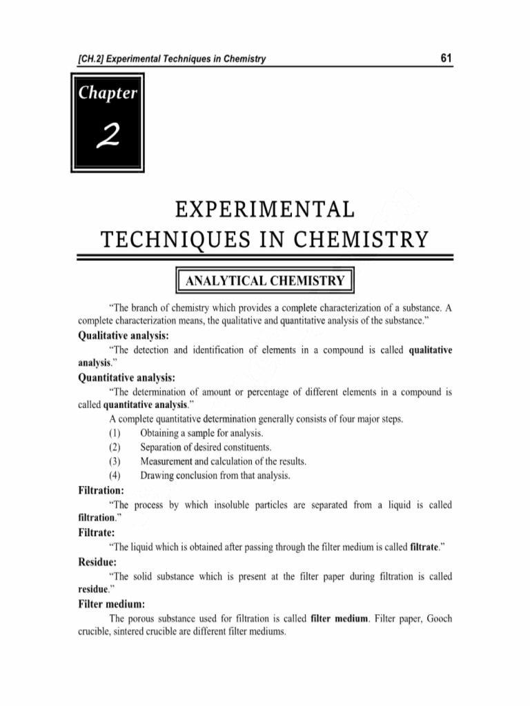 Chapter 2 Chemistry Notes 11th Class Pdf