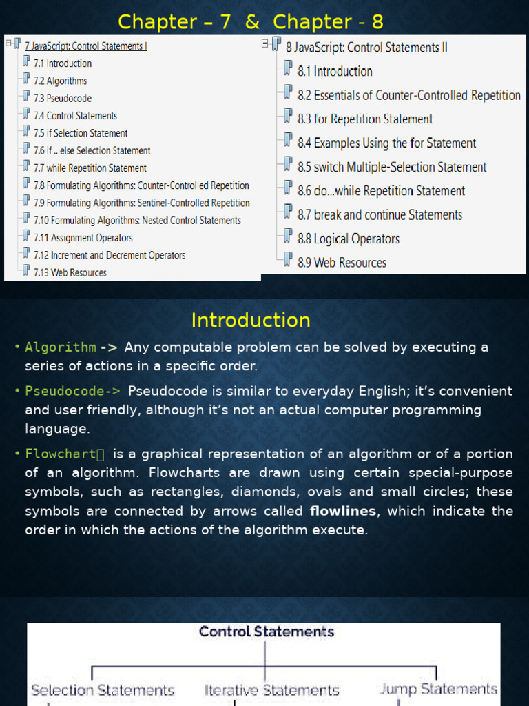 ControlFlow_Stmts | PDF ControlFlow_Stmts | PDF
