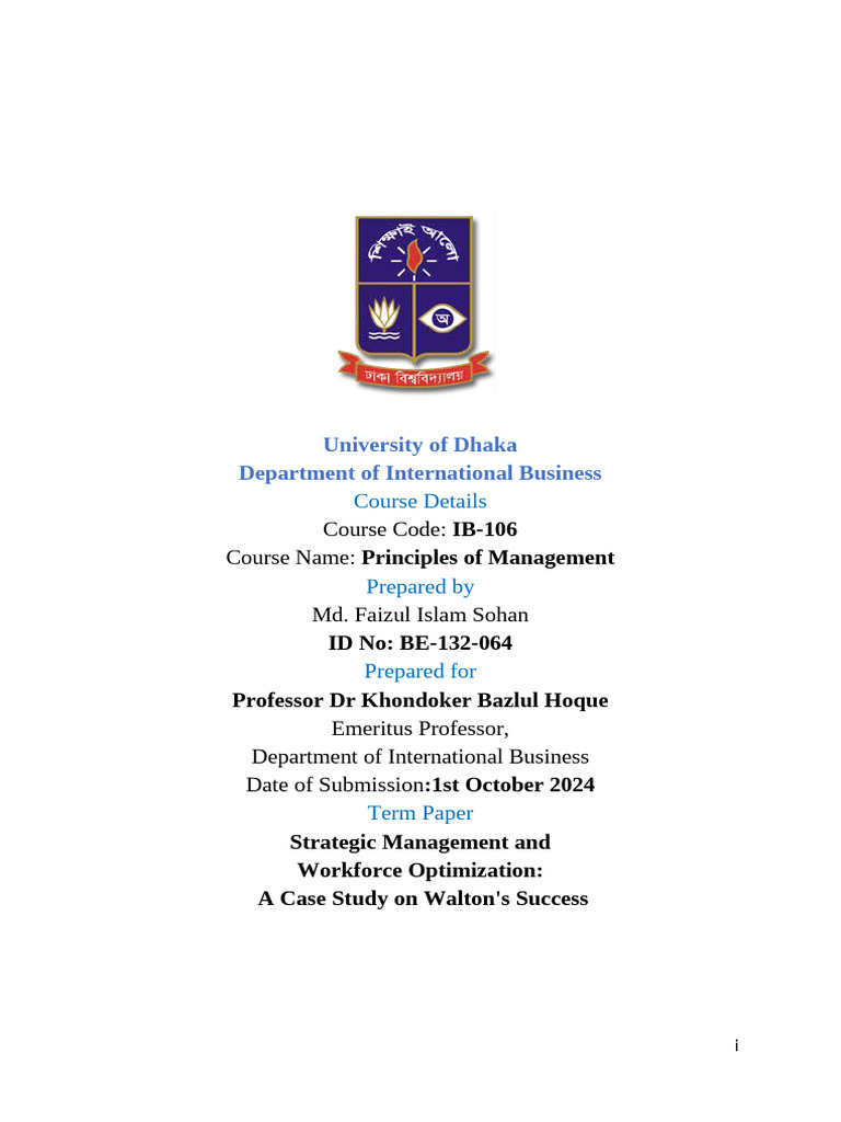University of Dhaka Sohan | PDF