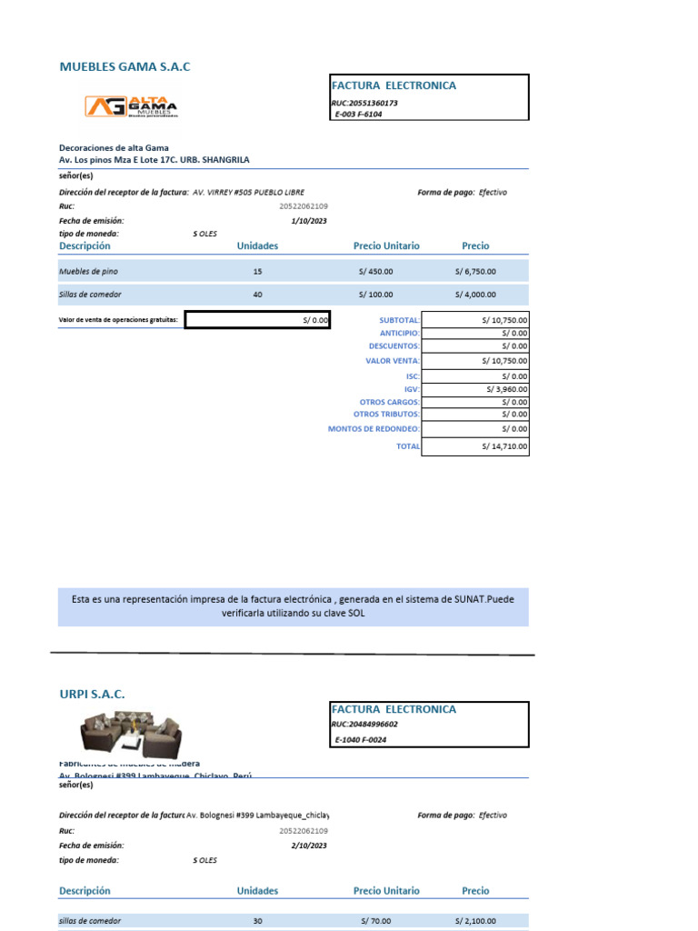 Copia de FACTURA PLANTILLA | PDF | Factura | Tecnología bancaria