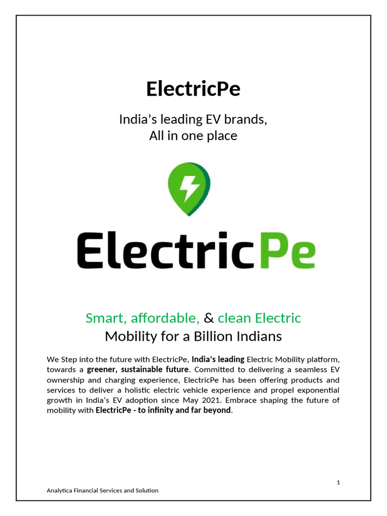Electric Pe | PDF