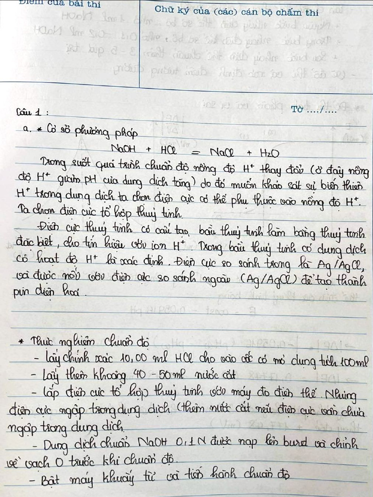 Giải đề TH PTCC 2021.1 | PDF