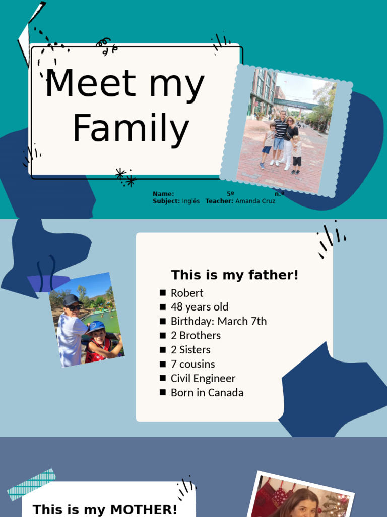 Oral Presentation Family | PDF