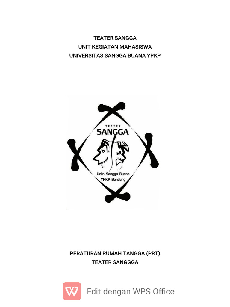 PRT Teater Sangga | PDF