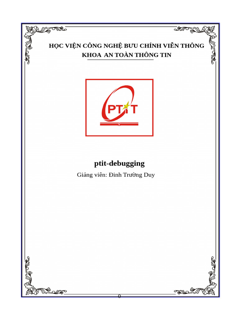 5 Ptit-Debugging | PDF