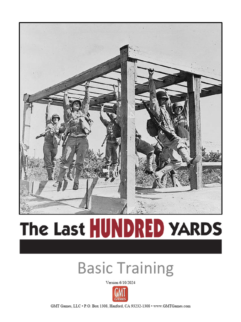 Last Hundred Yards: Basic Training Guide | PDF | Platoon | Company (Military Unit)