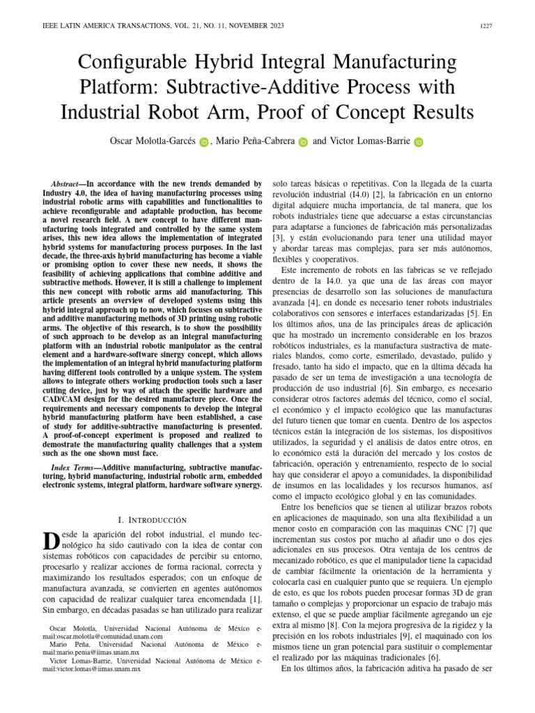 Configurable Hybrid Integral Manufacturing | PDF | Computing | Art