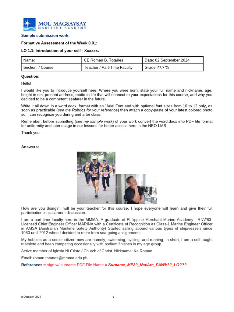 CERBT Format For FA24 25 | PDF