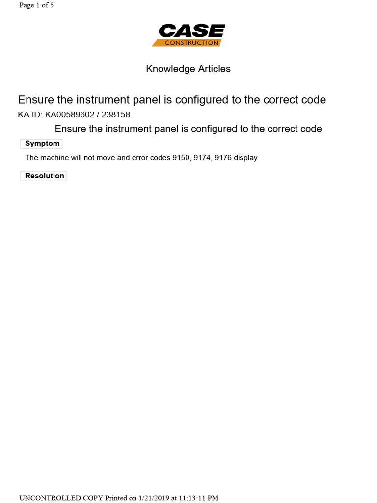 845B Access Code | PDF