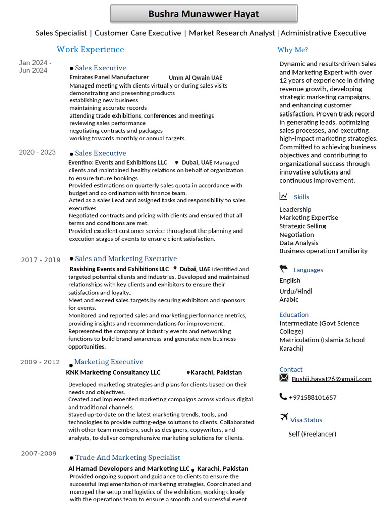 Bushra word CV-1-1 | PDF