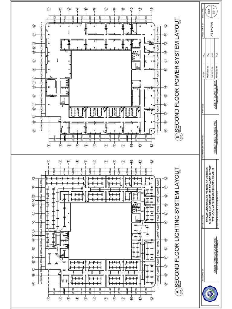 Electrical Plans 2nd Floor | PDF