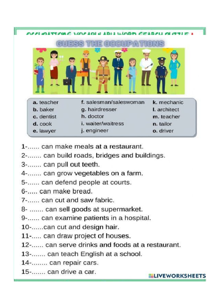 Jobs en Ingles | PDF