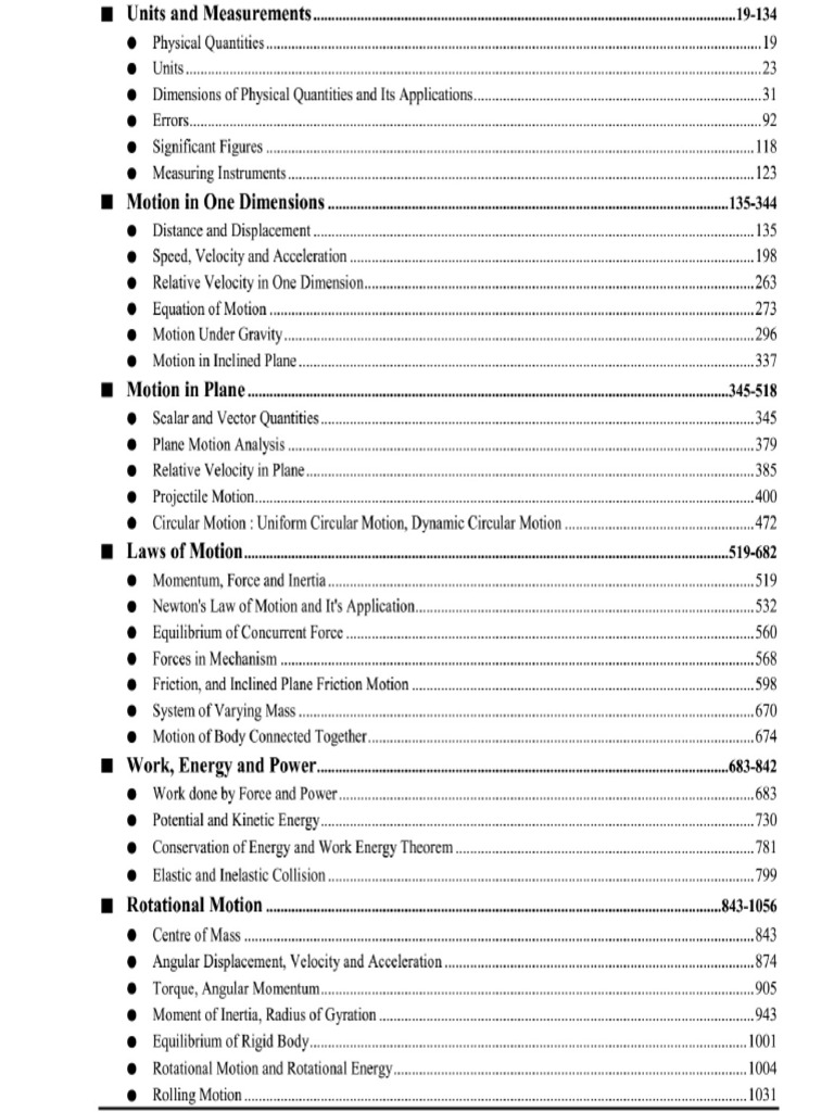 Physics Vol 1 Units-Rotation | PDF