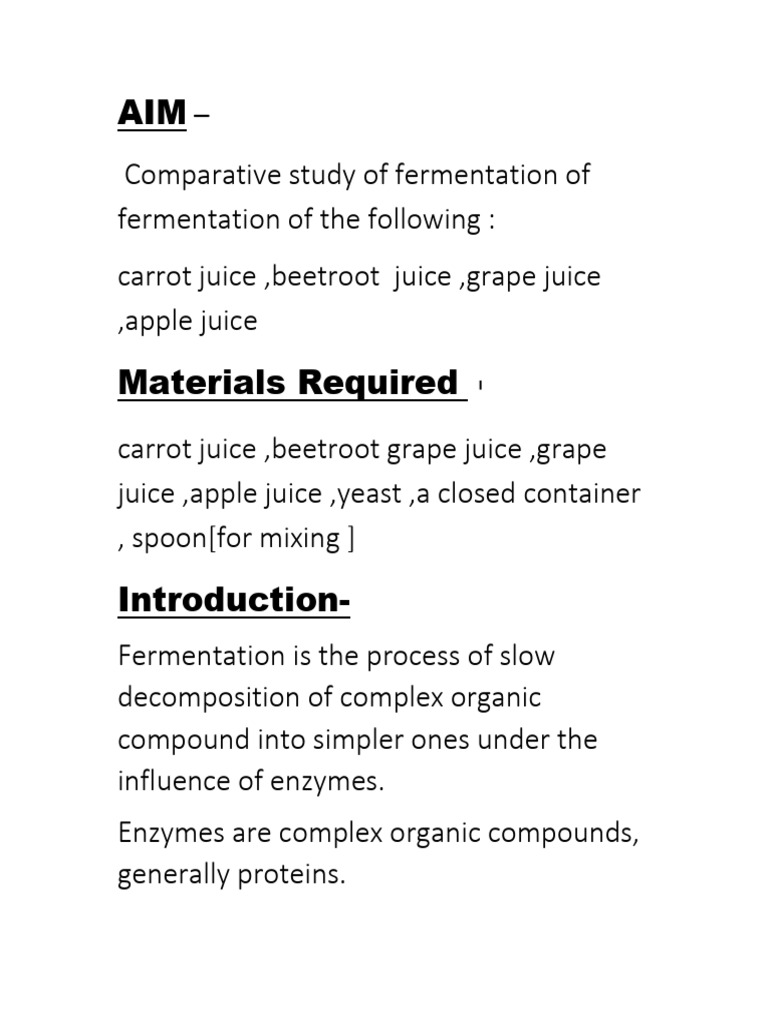 Chemistry Project (Edited Version) | PDF