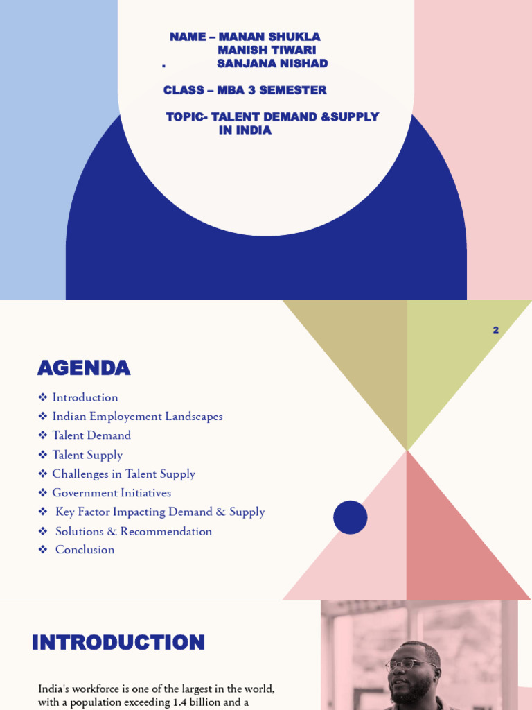 Talent Demand & supply in India | PDF